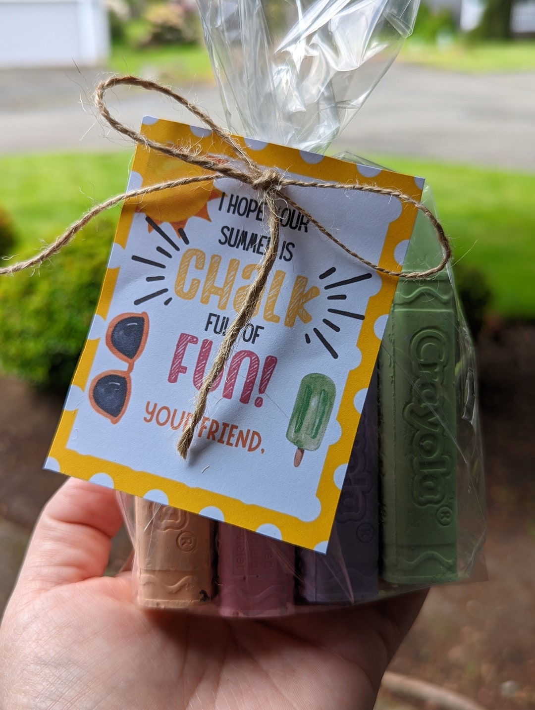 Summer Tag | Chalk Full of Fun | End of Year Tag | Last Day of School ...