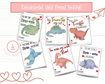 DINOSAUR Valentine Balloons Dinosaur Balloon Heart Balloon Dino ...