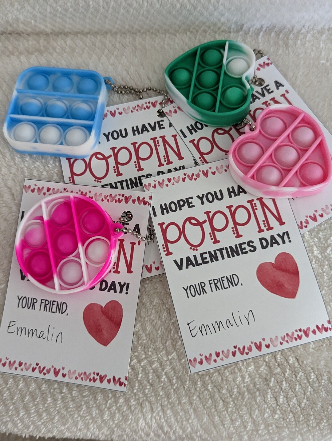 Hope Your Valentine's Day is Poppin', Pop It Valentine's Day, Classroom ...