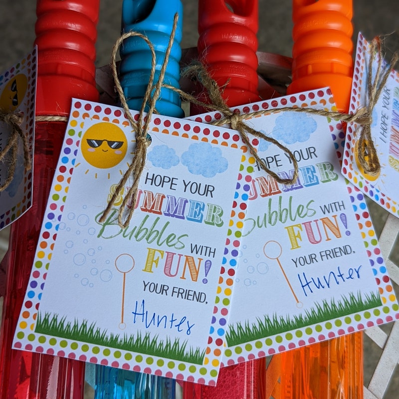 Bubbles Tag - Etsy