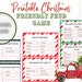 Printable Christmas Friendly Feud Game, Christmas Party Game, Christmas ...
