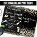 Editable Vision Board Party Invitation, Vision Board Template, New Year ...