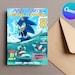 Sonic Pool Party Birthday Invitation Sonic Birthday Invitation - Etsy