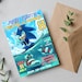 Sonic Pool Party Birthday Invitation Sonic (Download Now) - Etsy