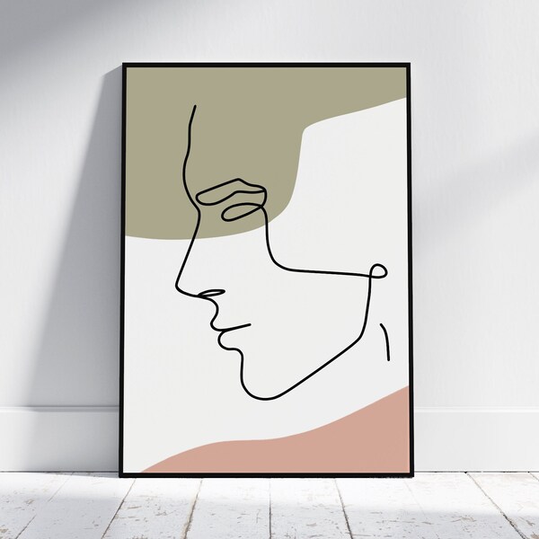 Abstract Man - Etsy