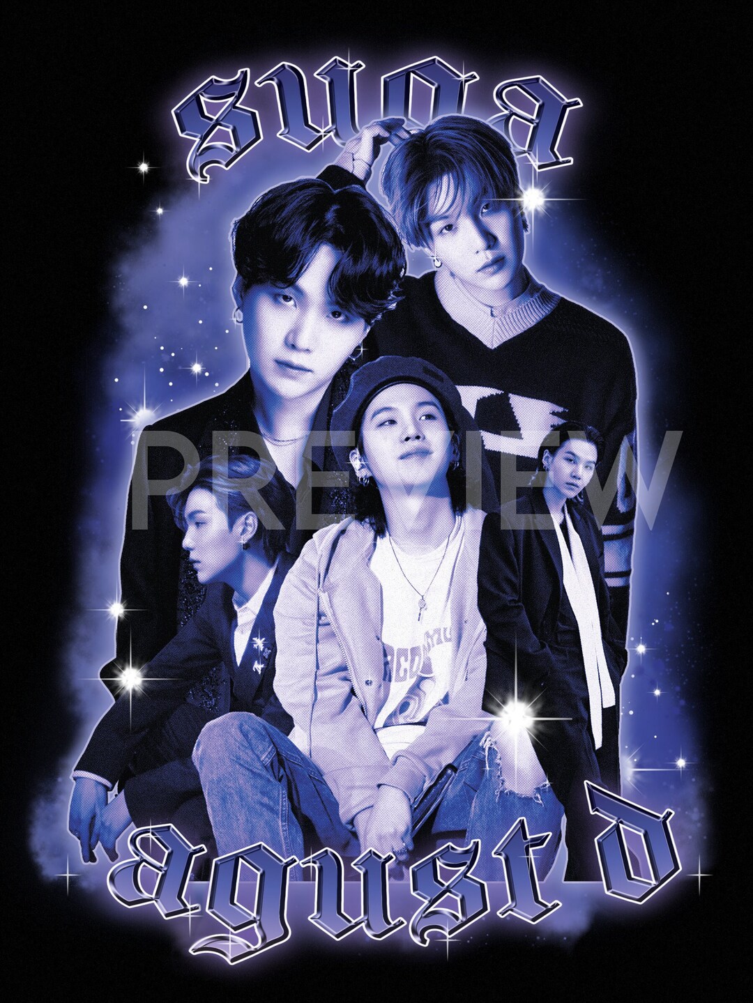 Suga metal Inspired Edition / T Shirt Design digital - Etsy