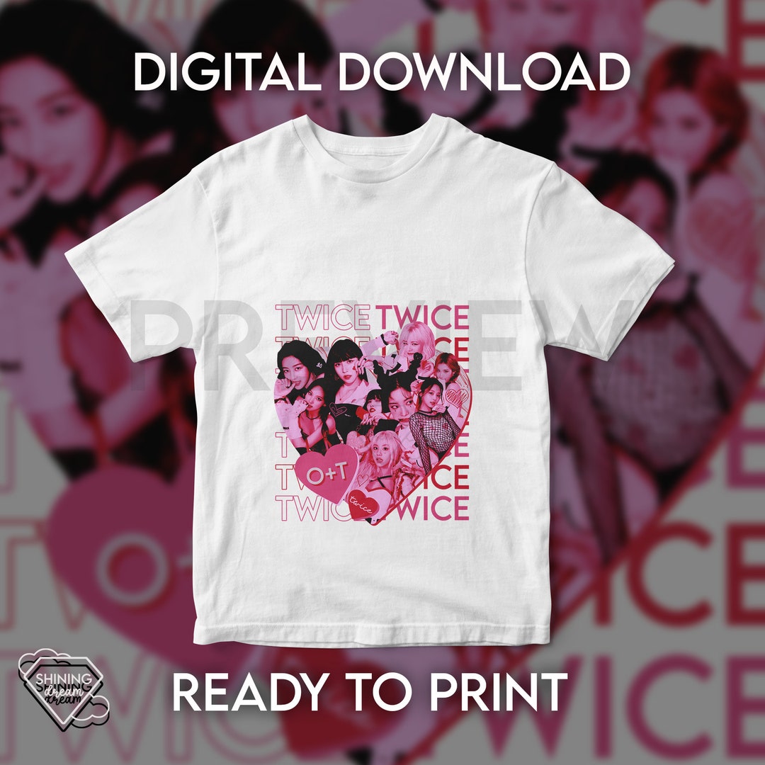 Formulaoflove Twice 트와이스 / T- Shirt Design (digital Download, Ready to ...