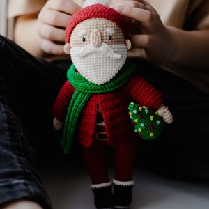 Crochet Christmas Toy Pattern of SANTA, Amigurumi Doll PDF PATTERN - Etsy