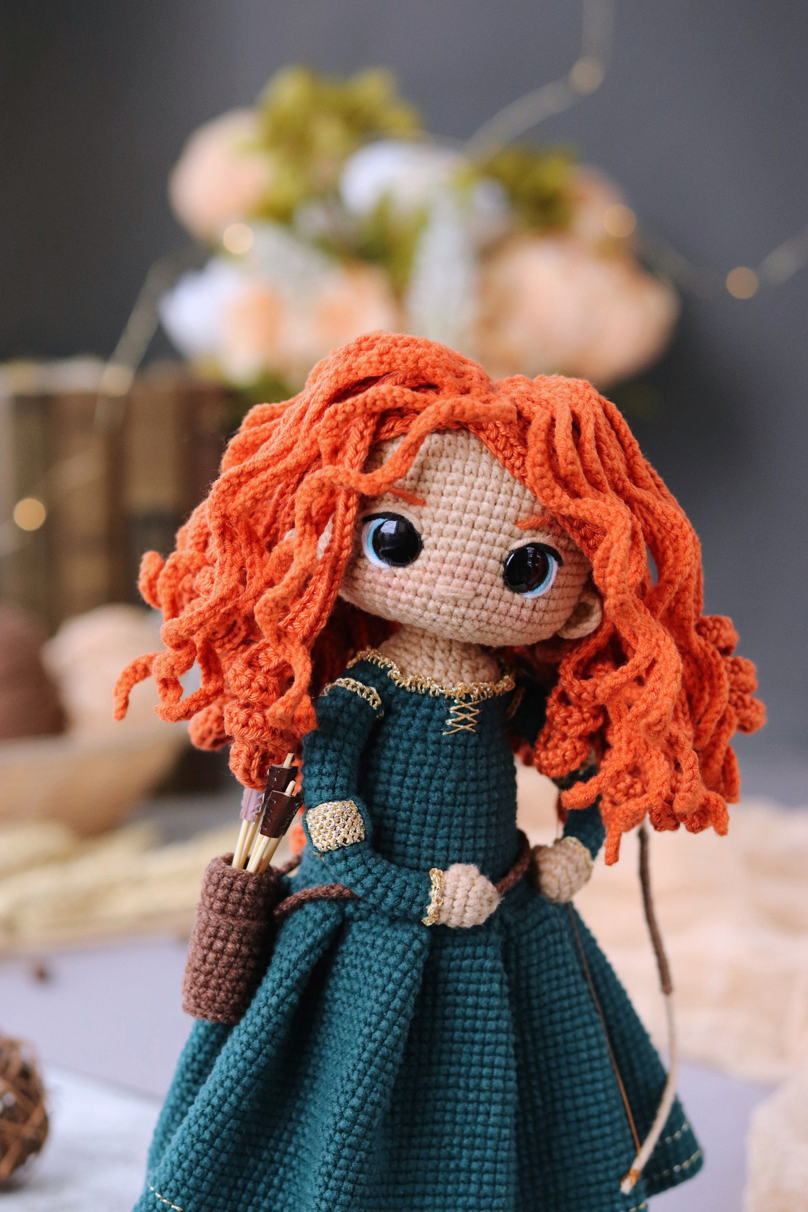 Crochet PATTERN the Doll With Arrows Amigurumi Doll Crochet Doll ...