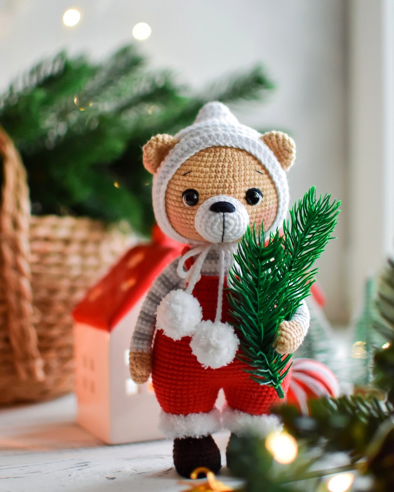 Crochet Bear 'bernie' Pattern: Amigurumi Teddy Bear (PDF) - Etsy