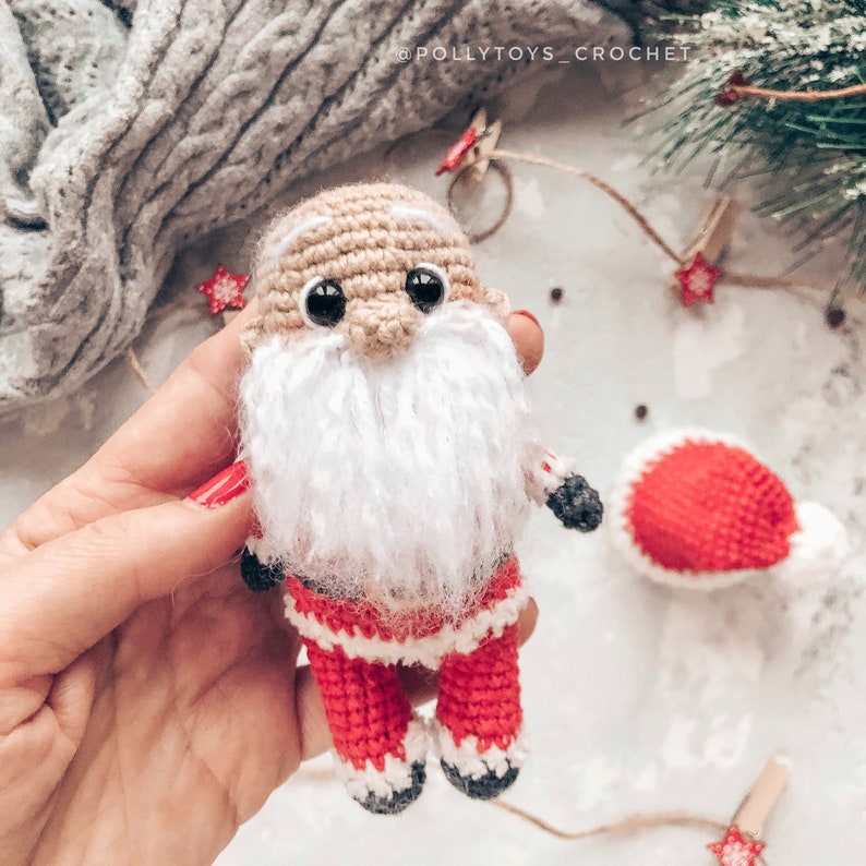 Crochet Santa and Snowgirl Amigurumi Pattern (PDF) - Etsy