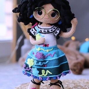 Crochet Doll PATTERN: Colombian Girl Amigurumi (PDF Pattern) - Etsy