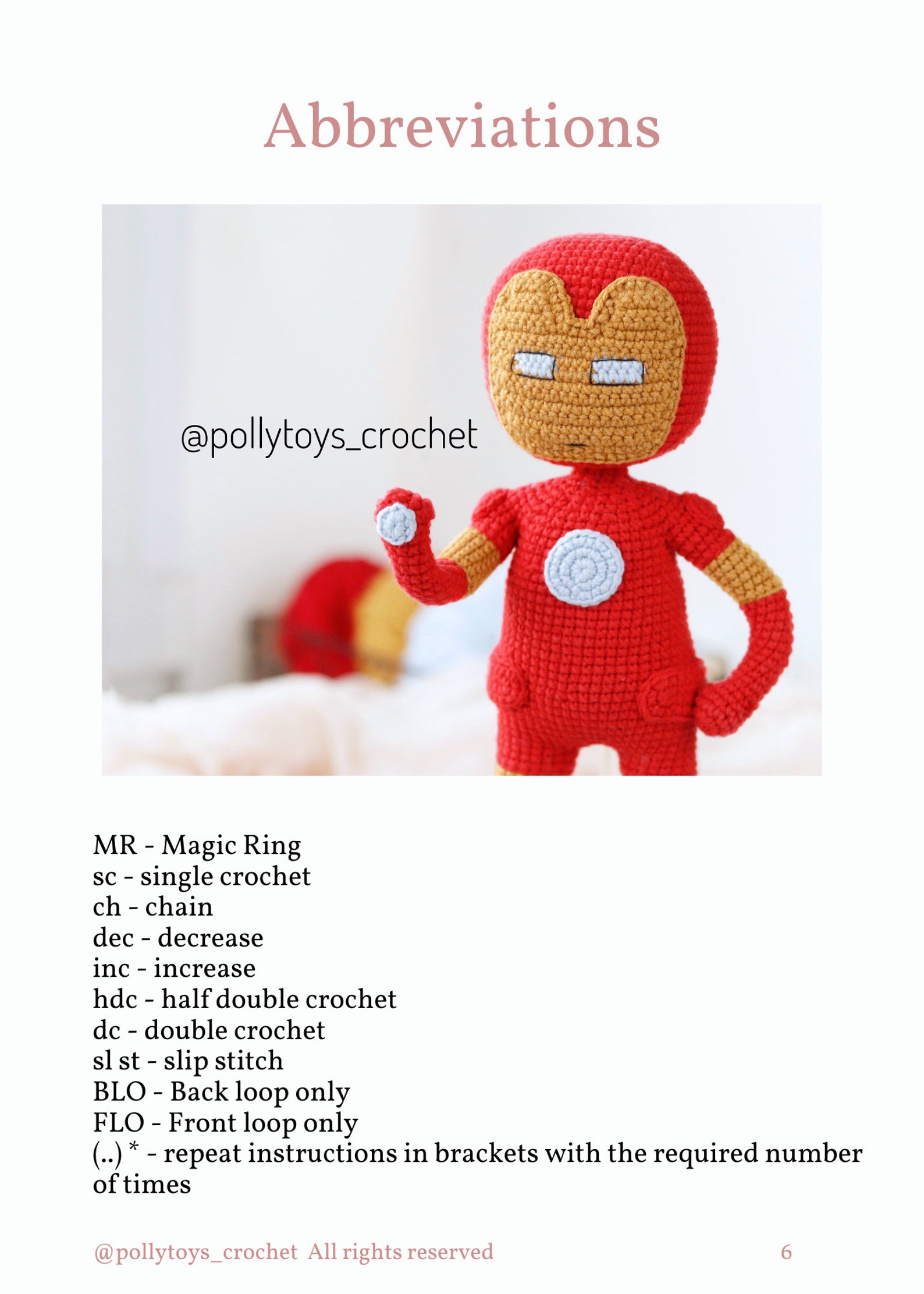 Crochet PATTERN Doll Superhero Amigurumi Doll Crochet Hero - Etsy