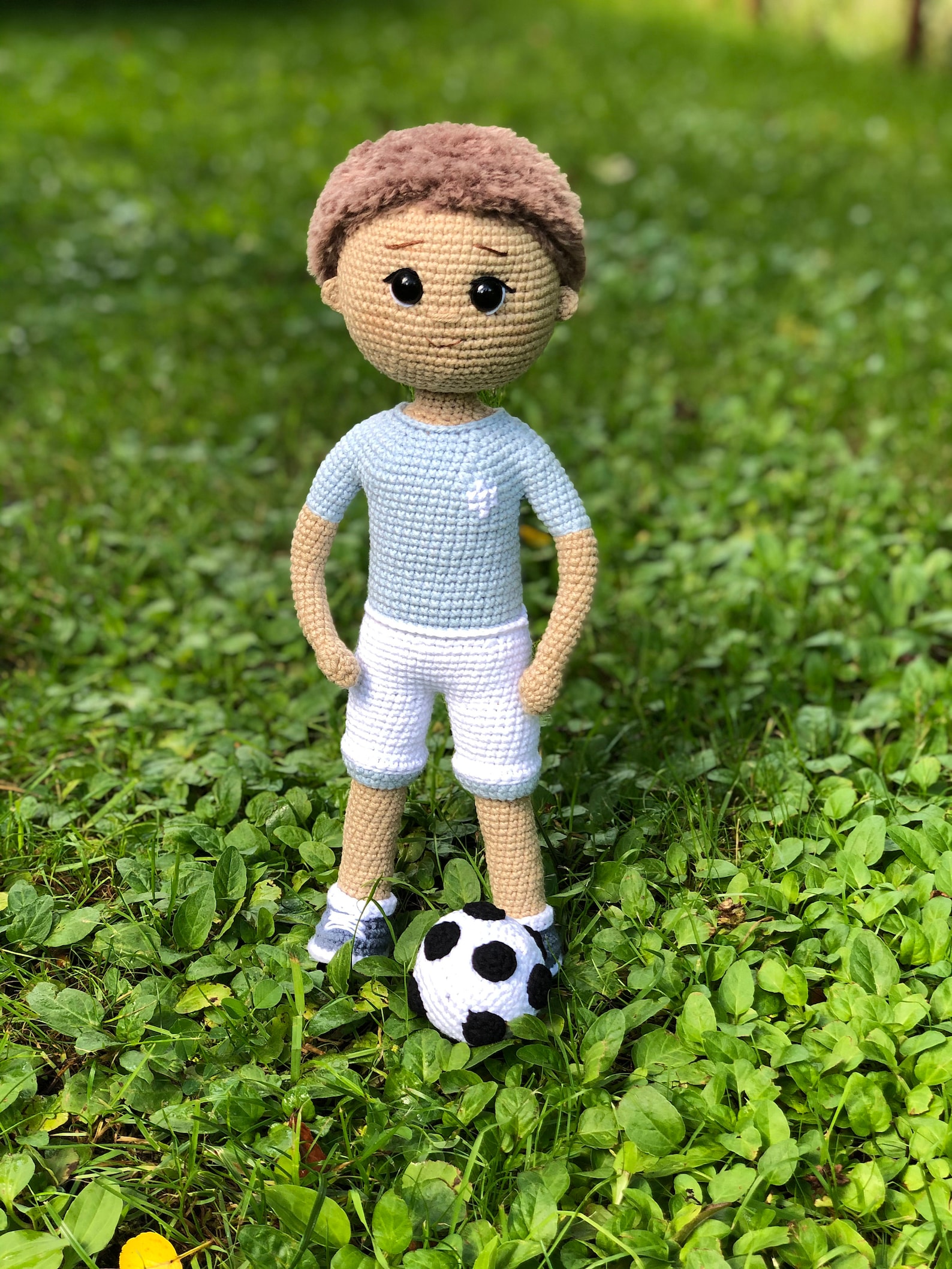 Crochet PATTERN Doll Soccer Player Amigurumi Doll Crochet Boy | Etsy