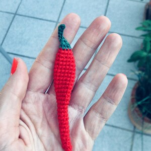 Chili Pepper Crochet Pattern: Amigurumi Vegetable (PDF Pattern) - Etsy