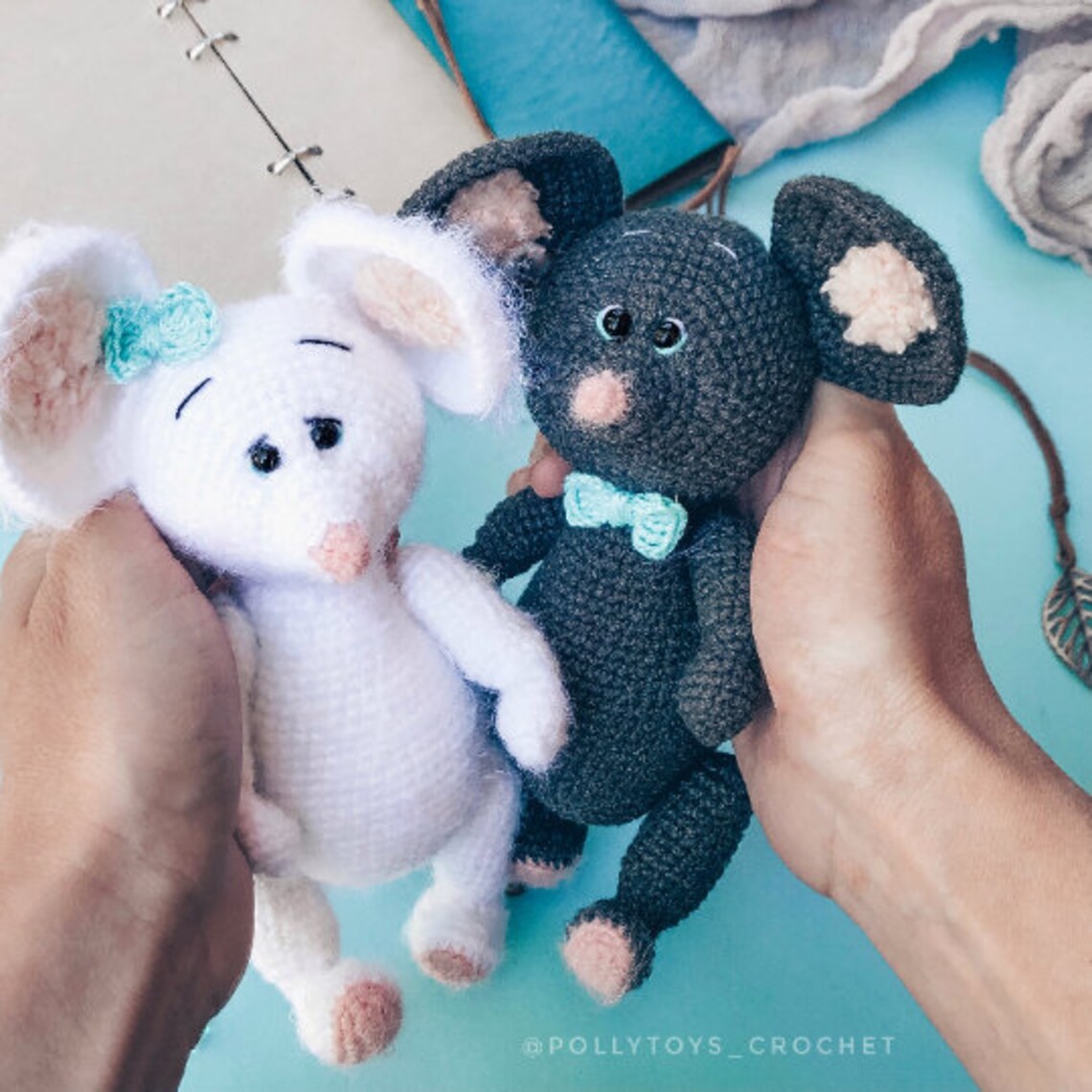 Crochet PATTERN Mice With Clothes Amigurumi Crochet Toy - Etsy