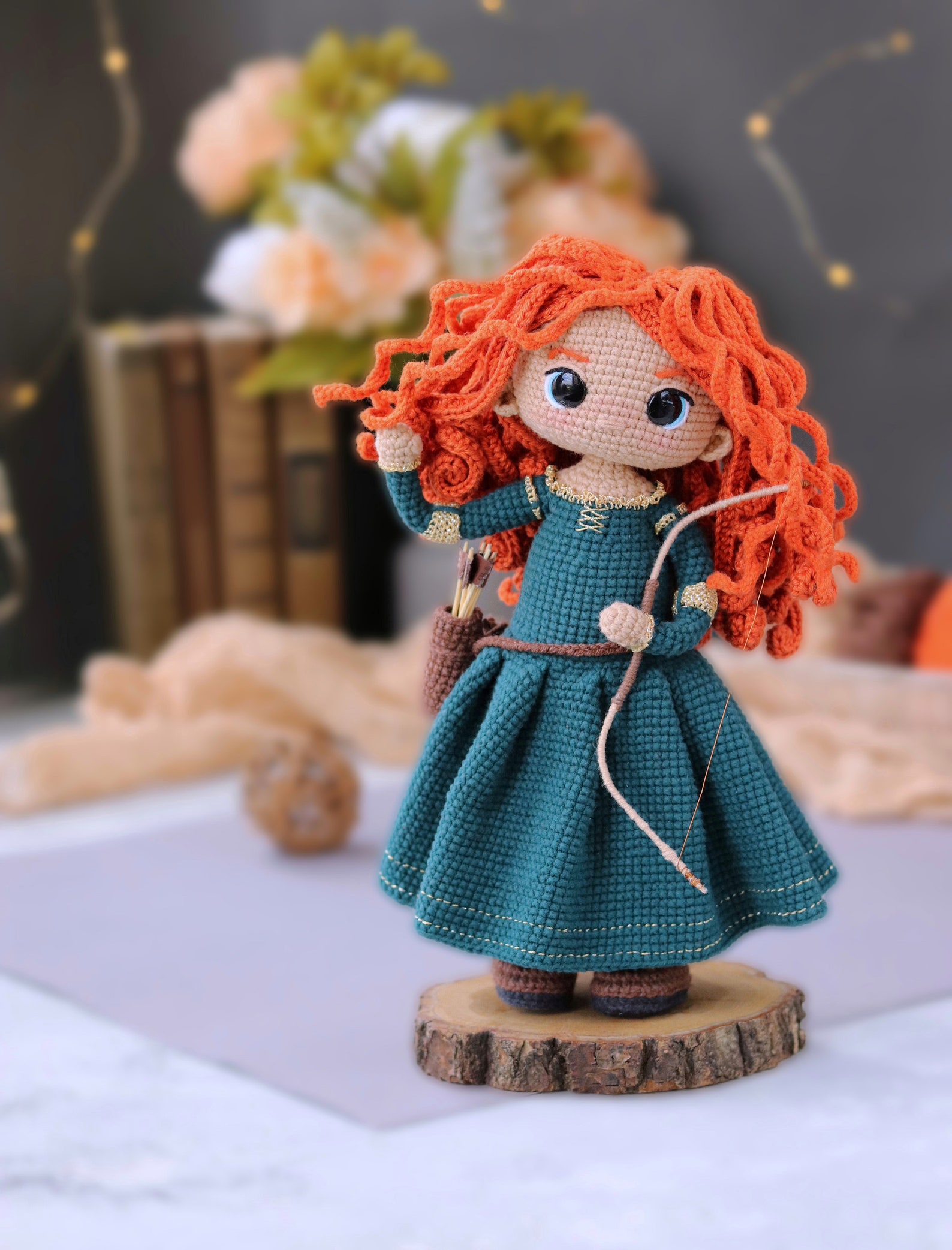 Crochet PATTERN the Doll With Arrows Amigurumi Doll Crochet Doll ...