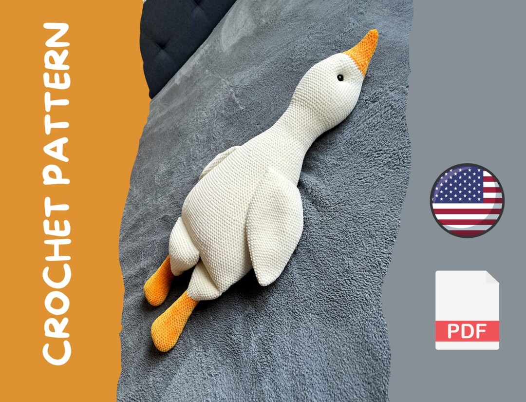 Crochet Pattern Goose / Amigurumi Goose / Pattern in English - Etsy