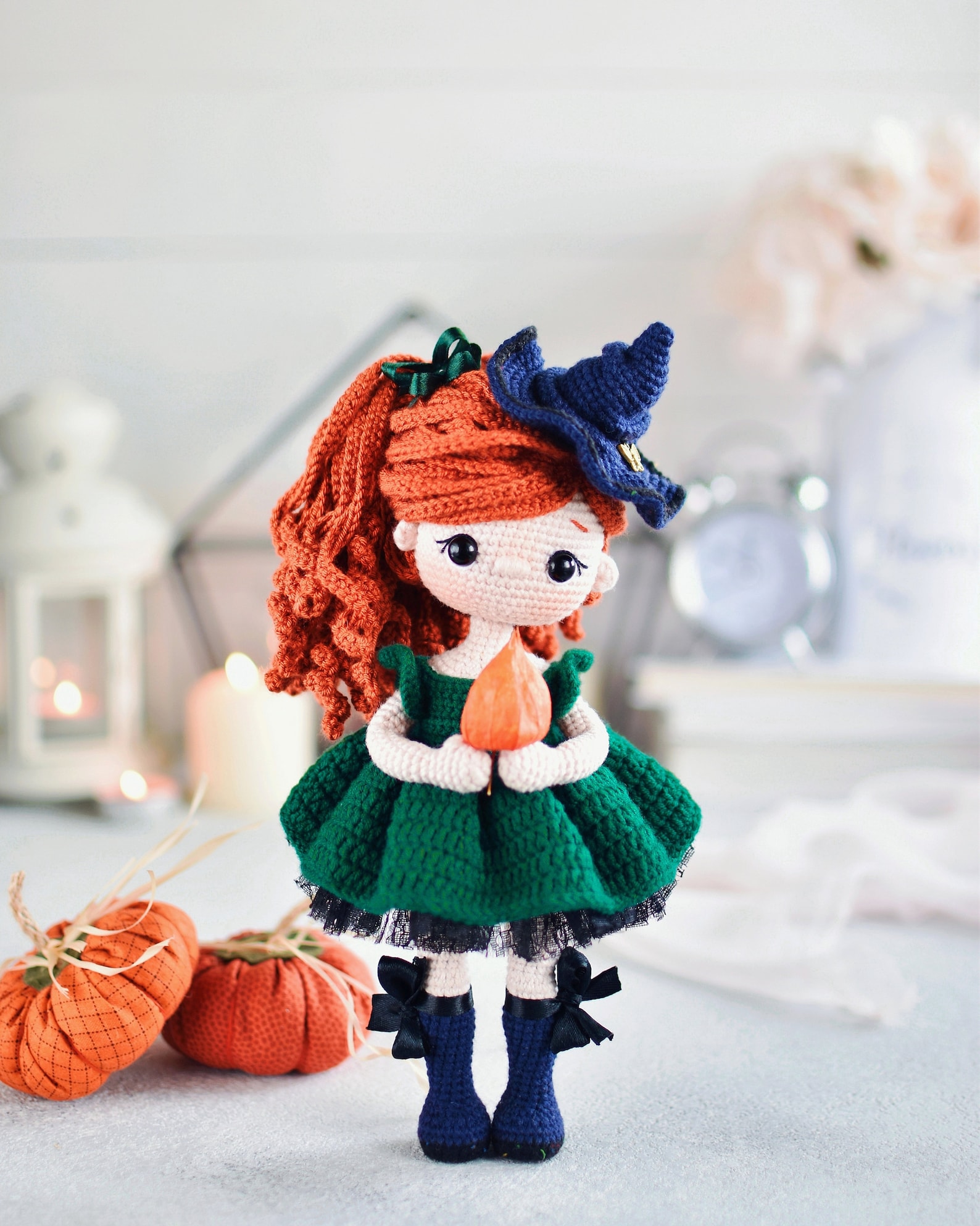 Crochet PATTERN Charlotte Witch Doll Halloween Doll - Etsy UK