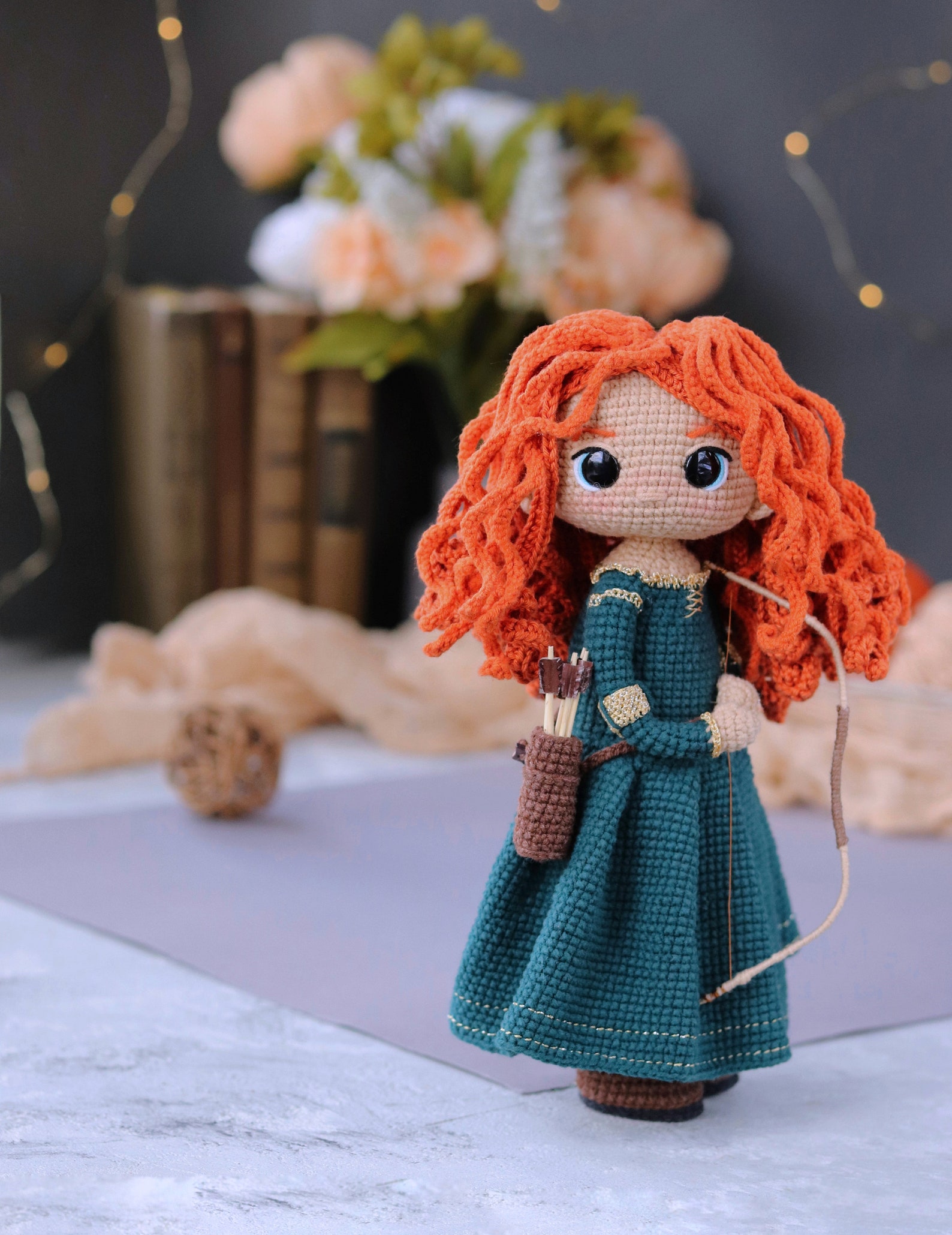 Crochet PATTERN the Doll With Arrows Amigurumi Doll Crochet Doll ...