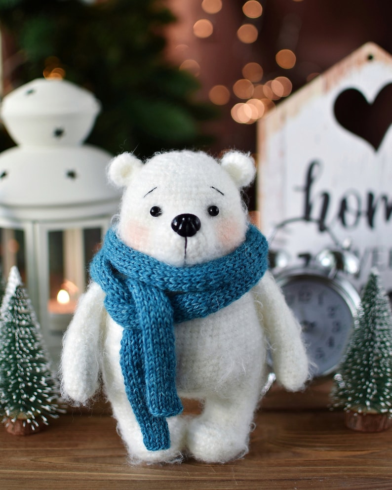 Crochet PATTERN Bear Robin Amigurumi Polar Bear Amigurumi - Etsy