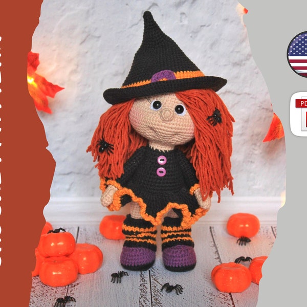 Crochet Witch Gnome - Etsy