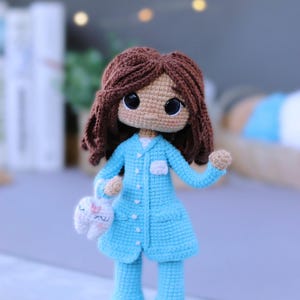 Crochet Doll Dentist Pattern: Amigurumi Doll (PDF in English and ...