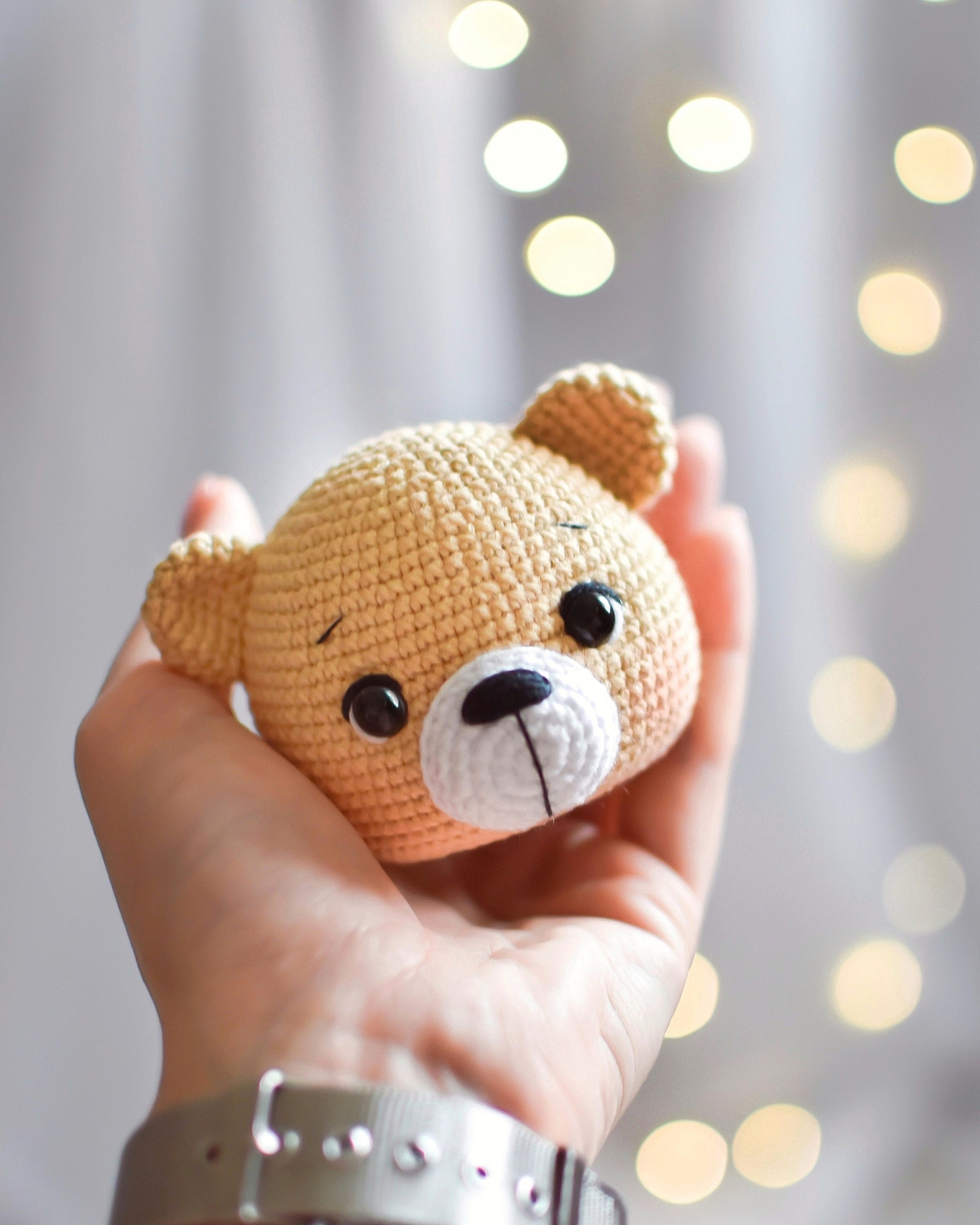 Crochet Bear 'bernie' Pattern: Amigurumi Teddy Bear (PDF) - Etsy