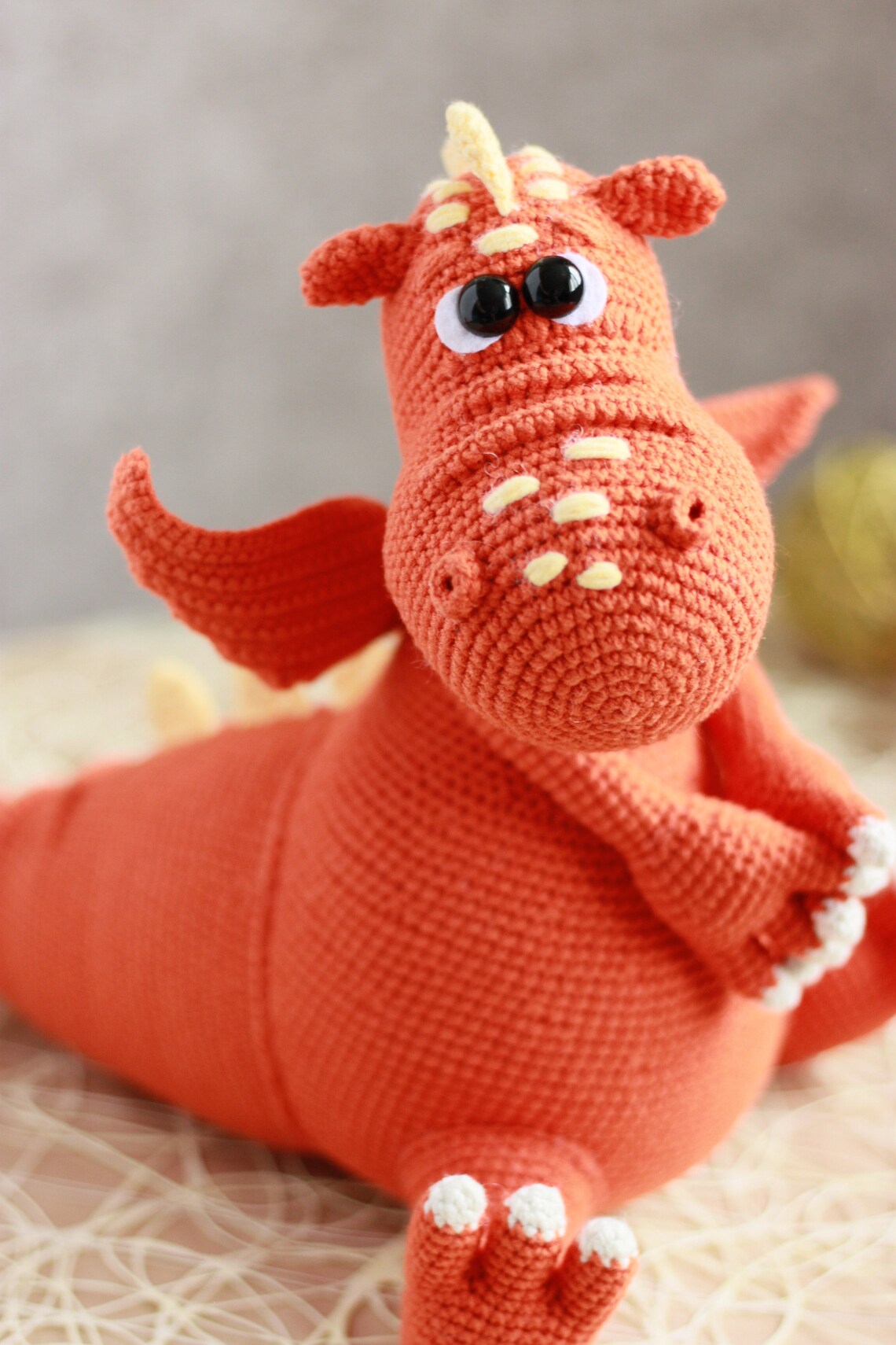 Crochet Pattern Dragon / Amigurumi Dragon / Pattern in English - Etsy