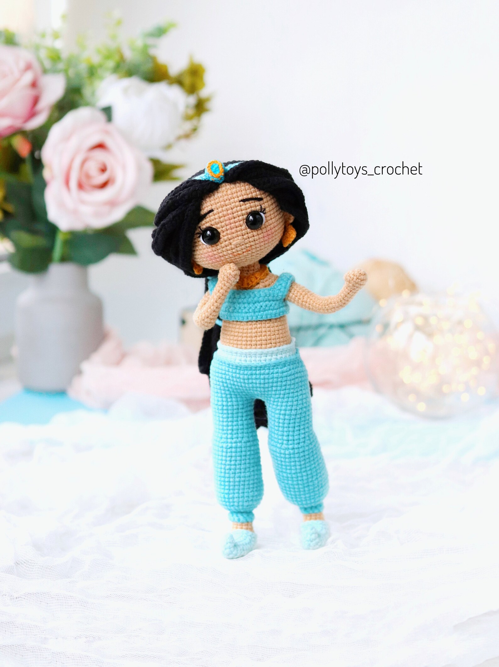 Crochet ENGLISH PATTERN Doll Arabian Princess Amigurumi Doll - Etsy