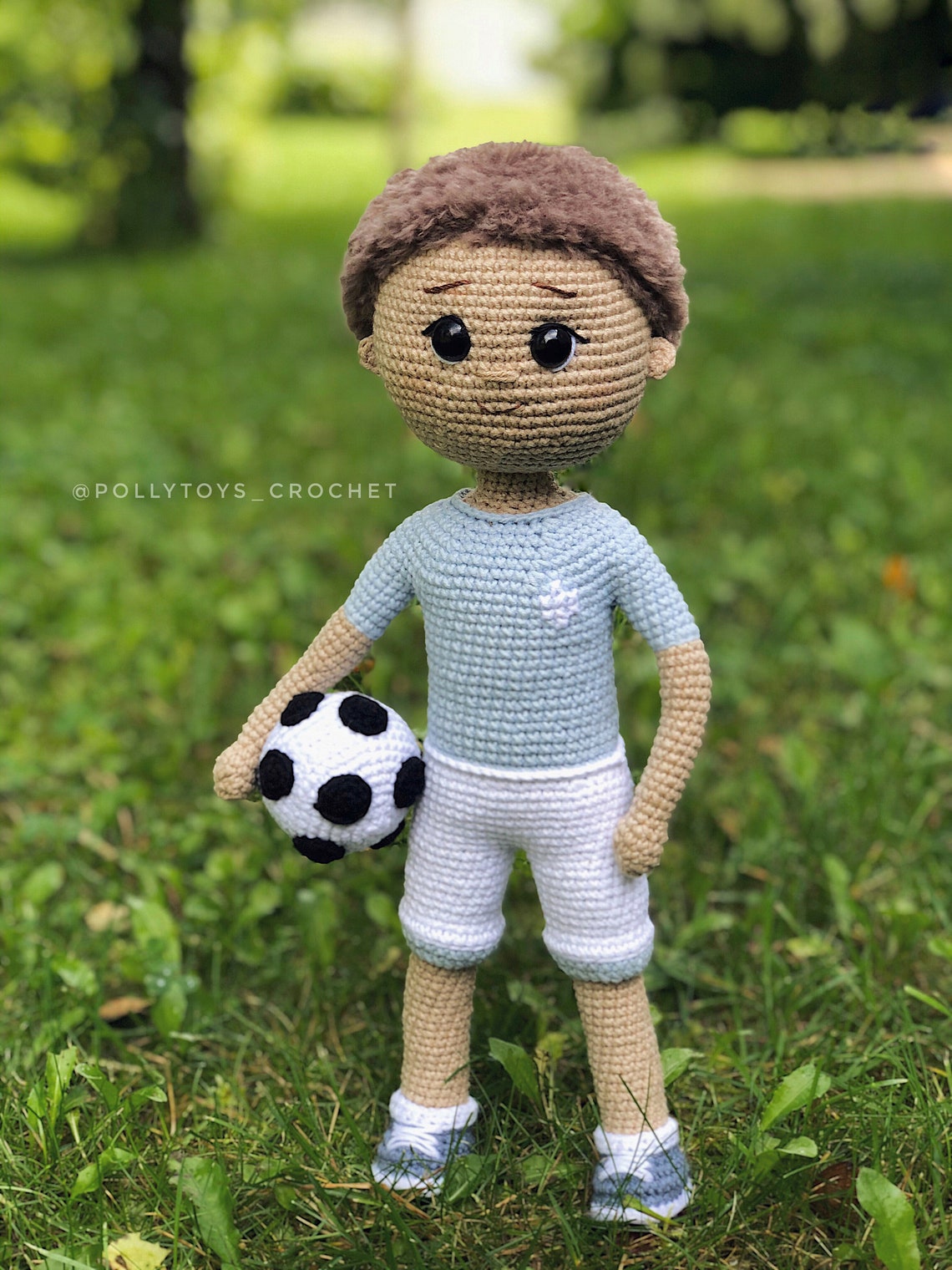 Crochet PATTERN Doll Soccer Player Amigurumi Doll Crochet Boy | Etsy