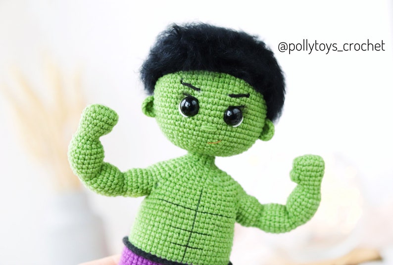 Crochet PATTERN Doll Superhero Amigurumi Doll Crochet Hero - Etsy