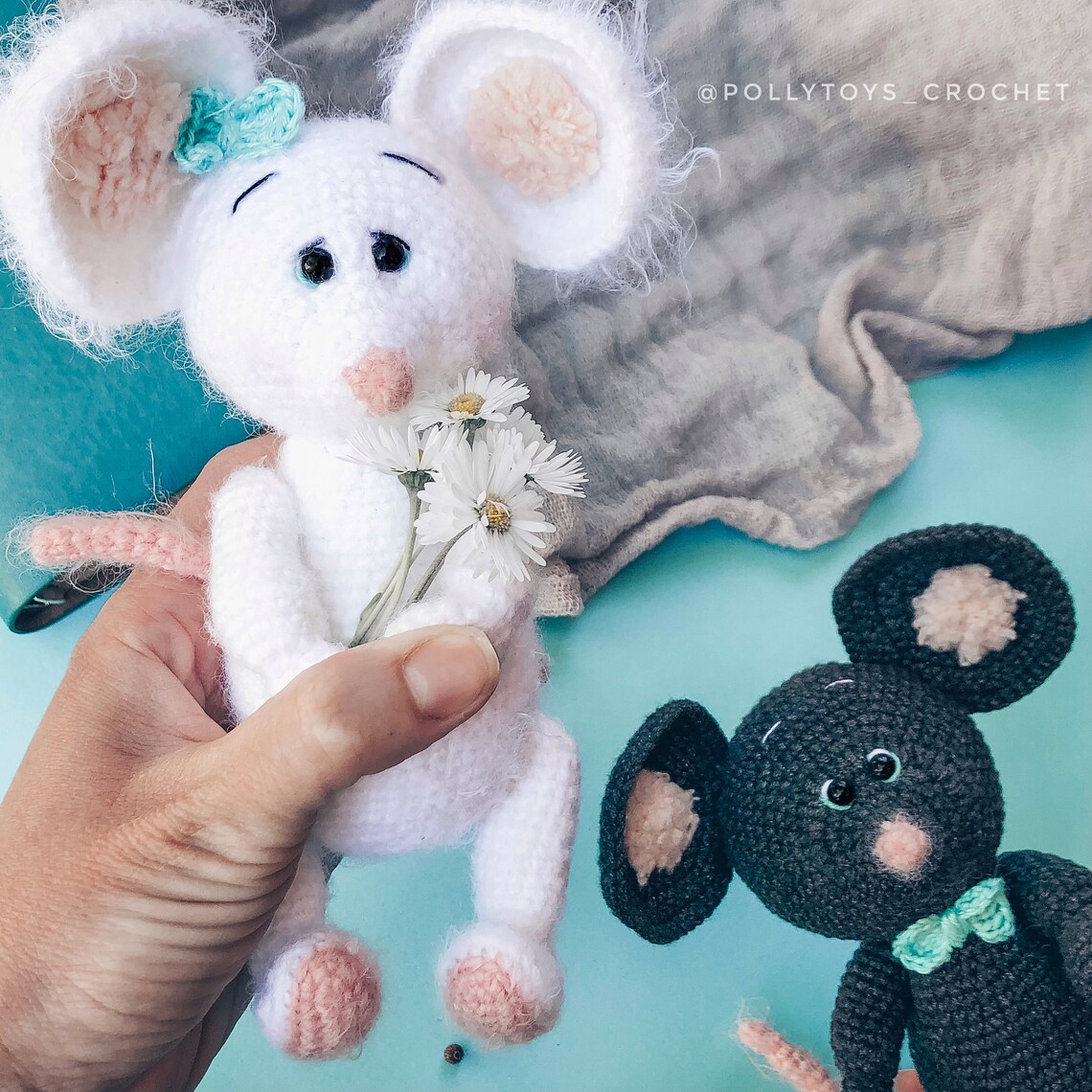 Crochet PATTERN Mice With Clothes Amigurumi Crochet Toy - Etsy