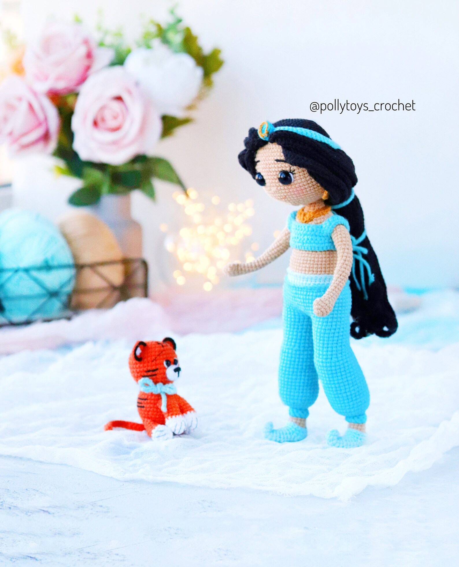 Crochet ENGLISH PATTERN Doll Arabian Princess Amigurumi Doll - Etsy