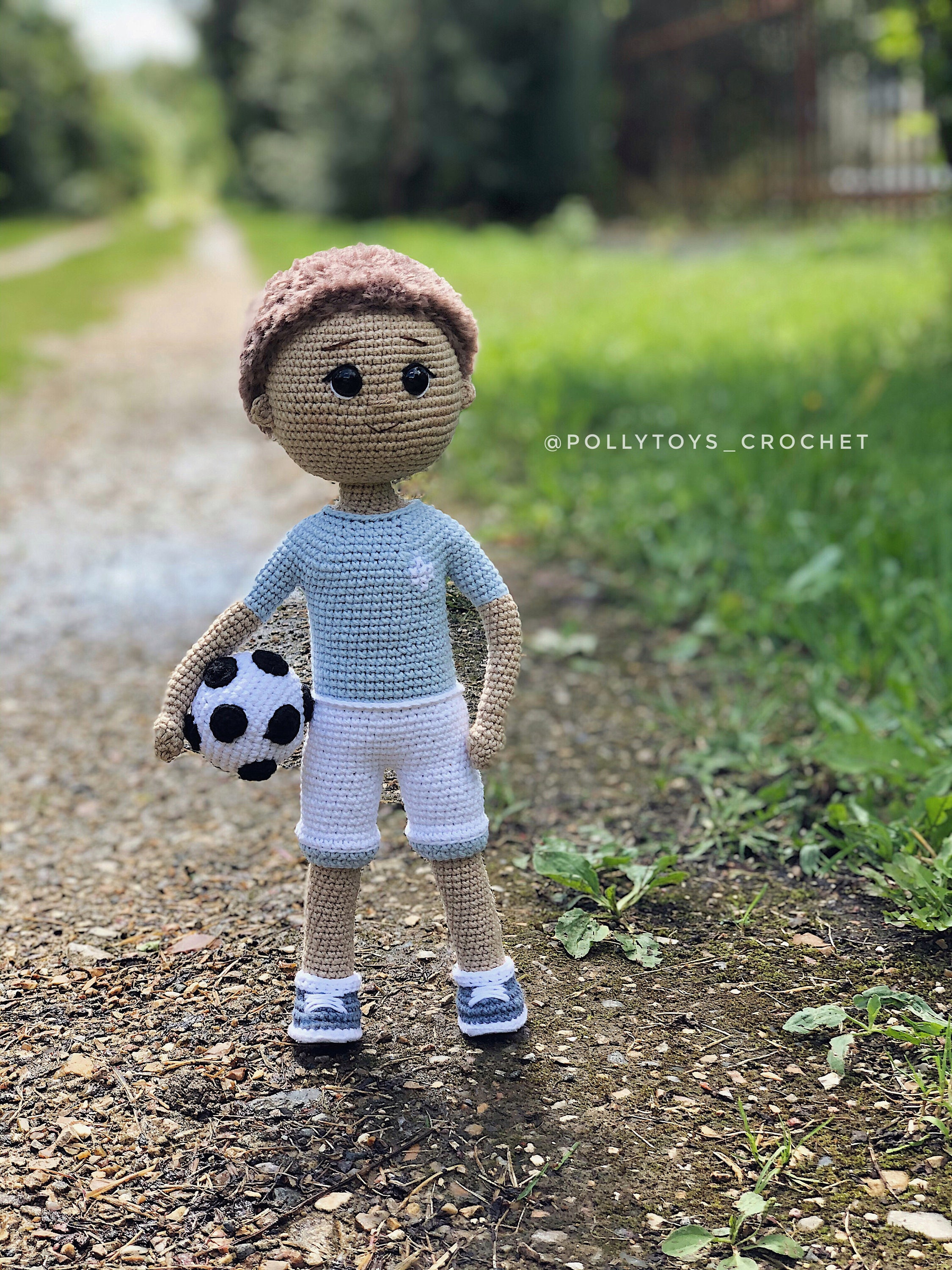 Crochet PATTERN Doll Soccer Player Amigurumi Doll Crochet Boy - Etsy UK