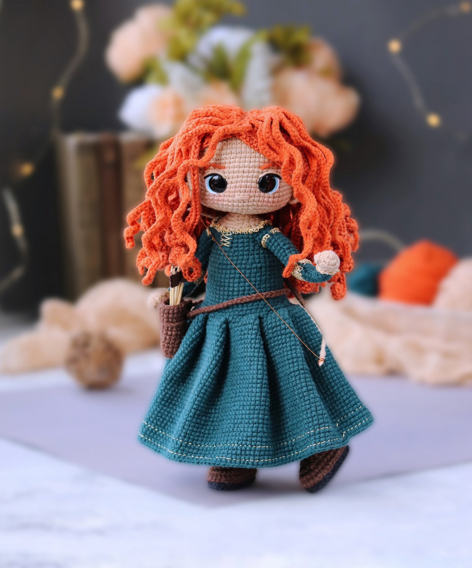 Crochet PATTERN the Doll With Arrows Amigurumi Doll Crochet Doll ...