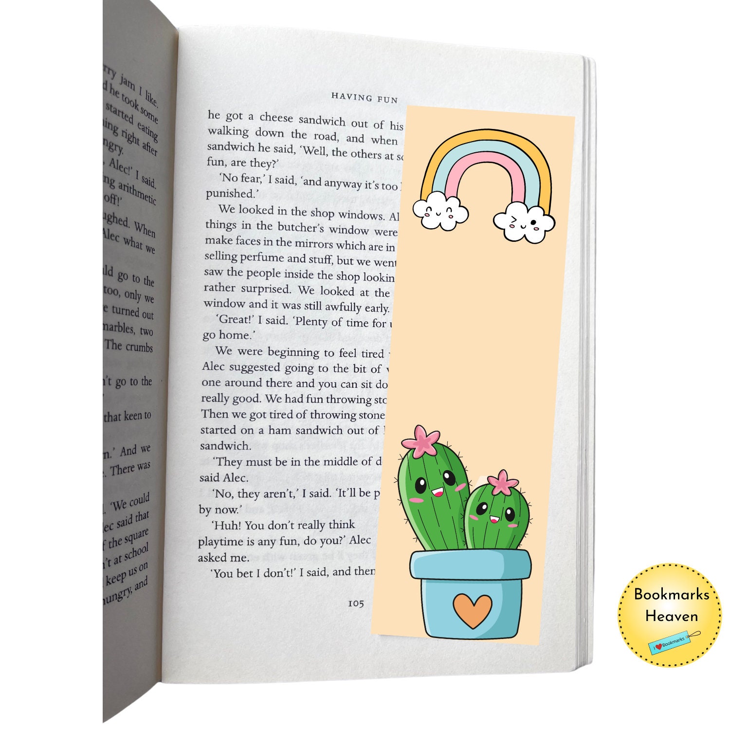 Cactus Bookmark Printable, Cute Llama Bookmarks Digital, Kids Printable ...