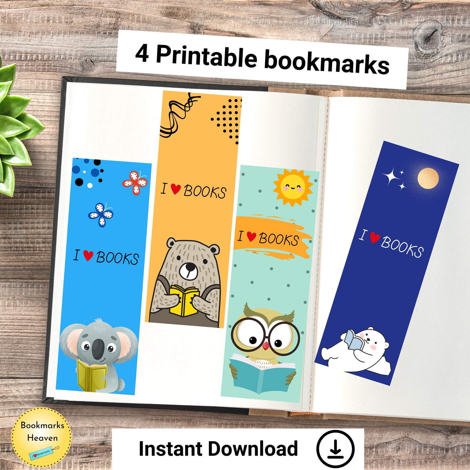 Back to School Bookmarks,book Gifts for Kids, Kids Bookmarks Digital ...