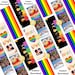 Printable Pride Bookmarks Template LGBTQ Digital Bookmark - Etsy