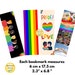 Printable Pride Bookmarks Template, LGBTQ Digital Bookmark Template ...