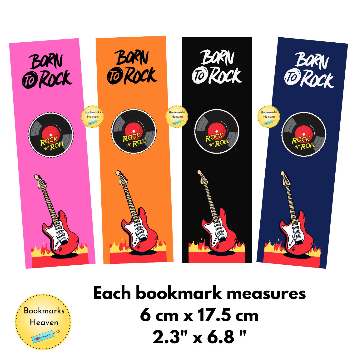 Musical Bookmarks Set of 4 Printable, Book Gifts for Music Lovers ...