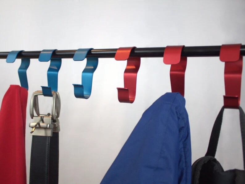 Closet Coat Hook 4 Pack Hand-formed Closet Organizer - Etsy