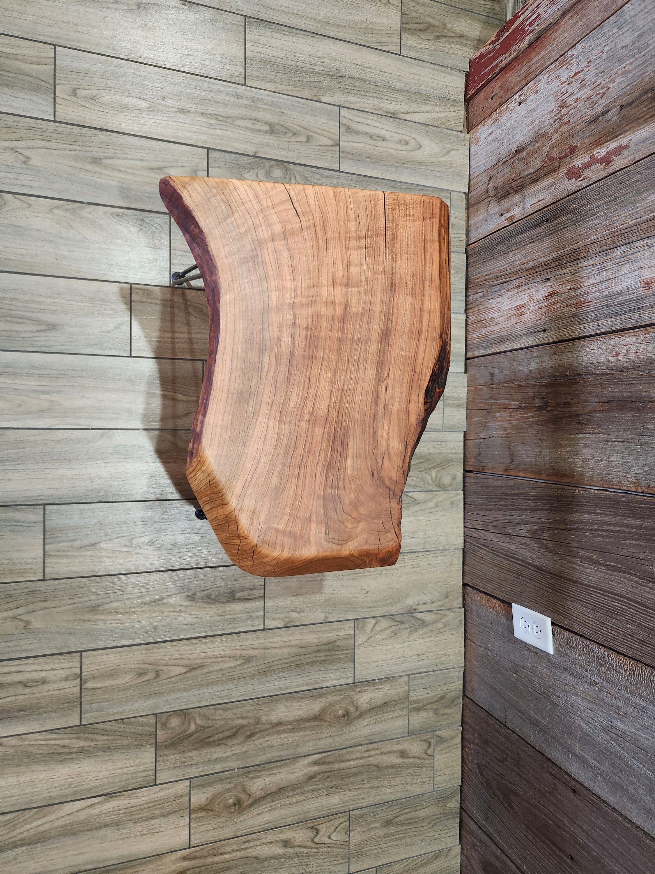 Live Edge Cherry Table - Etsy