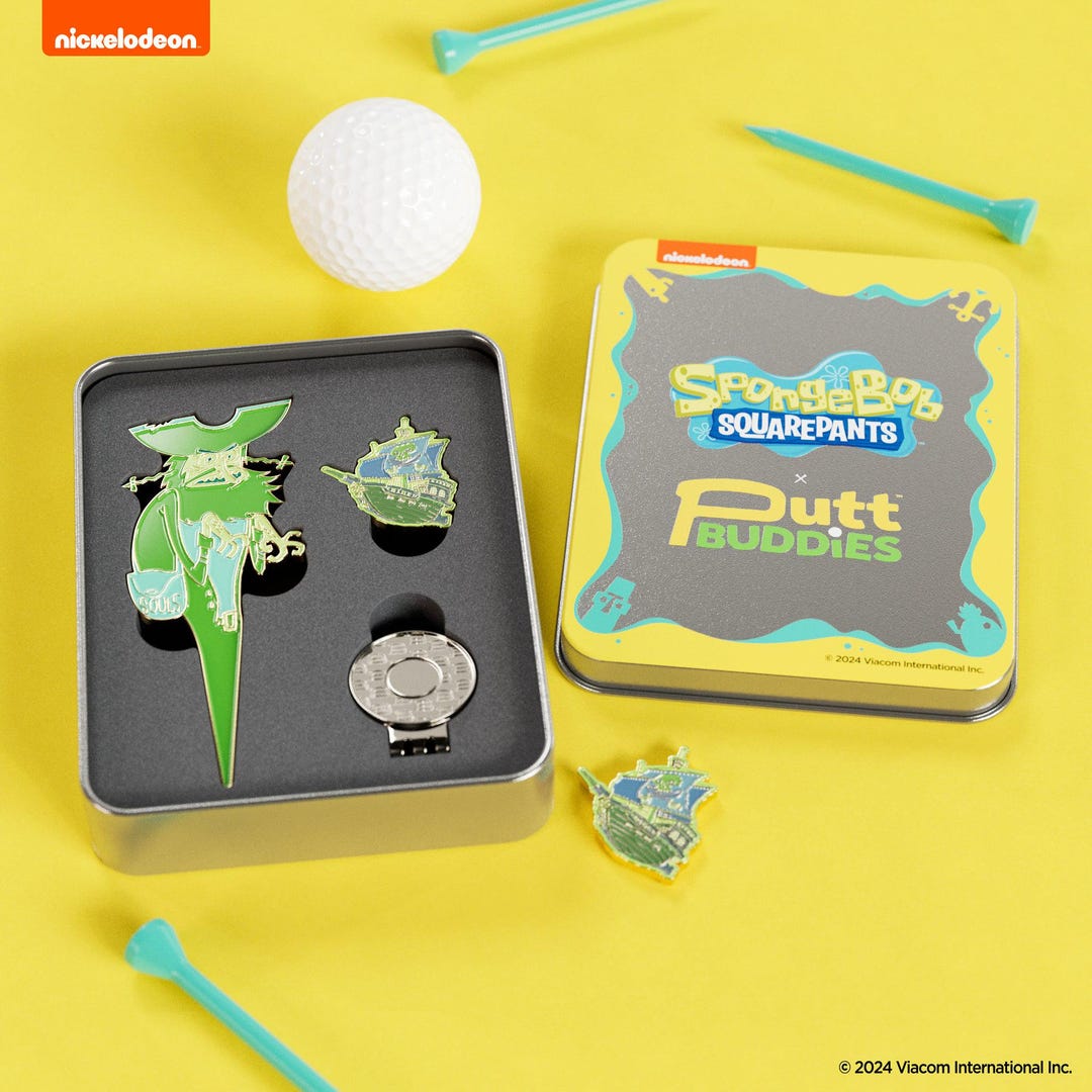 Spongebob X Puttbuddies - Flying Dutchman Divot Tool & Ball Marker ...