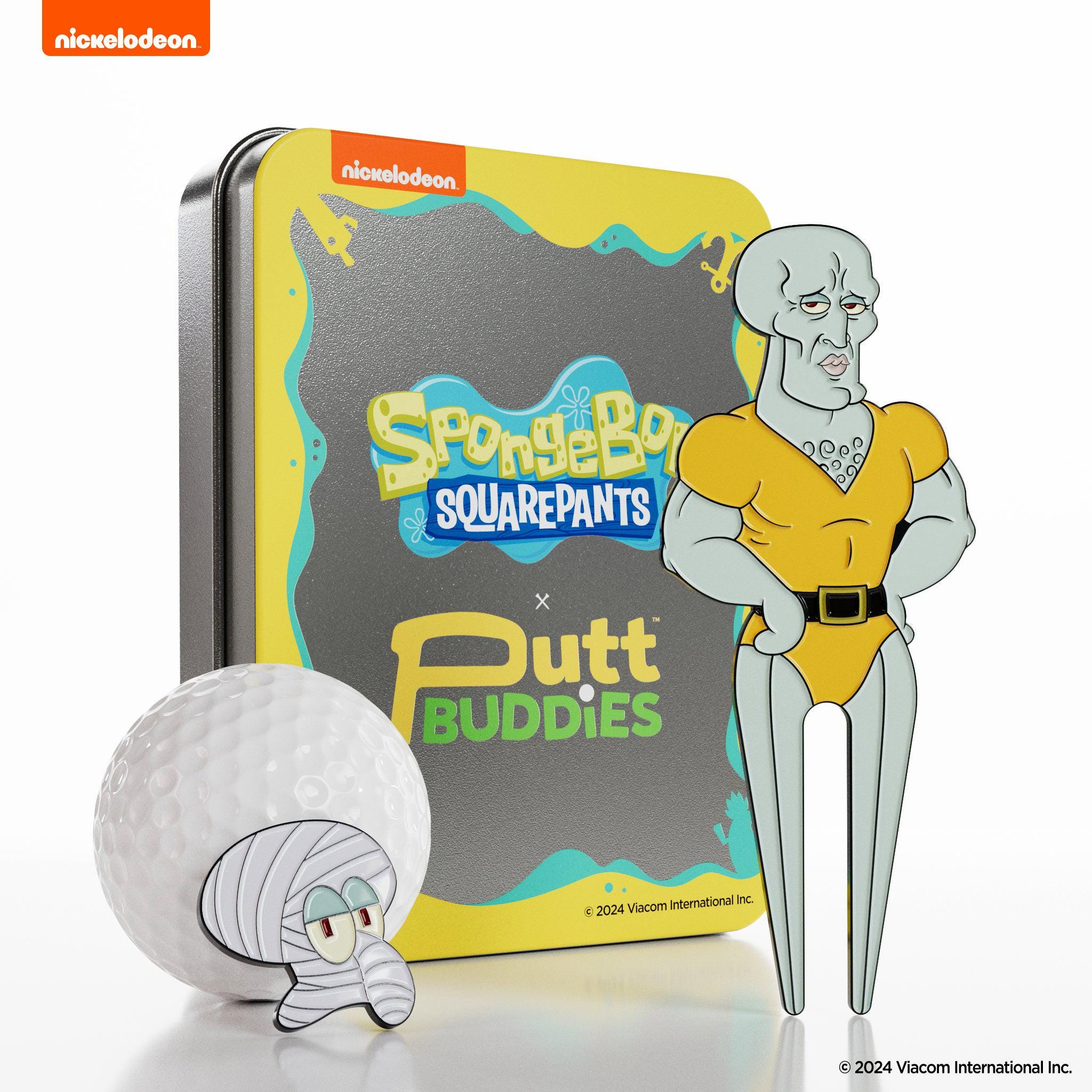 Spongebob X Puttbuddies - Handsome Squidward Divot Tool W/ Attachable ...