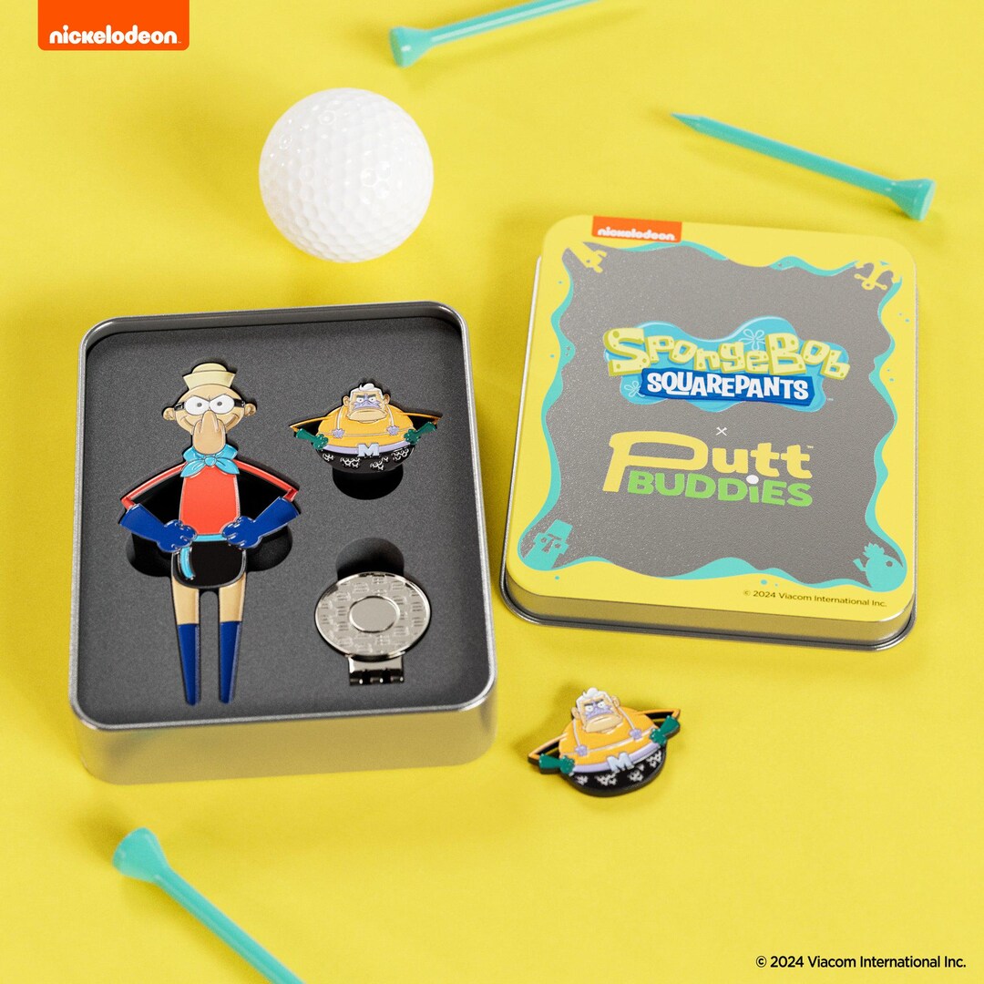 Spongebob X Puttbuddies - Mermaid Man & Barnacle Boy Divot Tool and ...