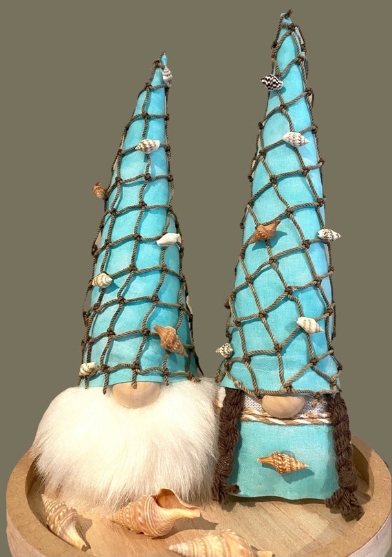 Seashell Ocean Theme Gnomes Seaside Coastal Gnomes - Etsy