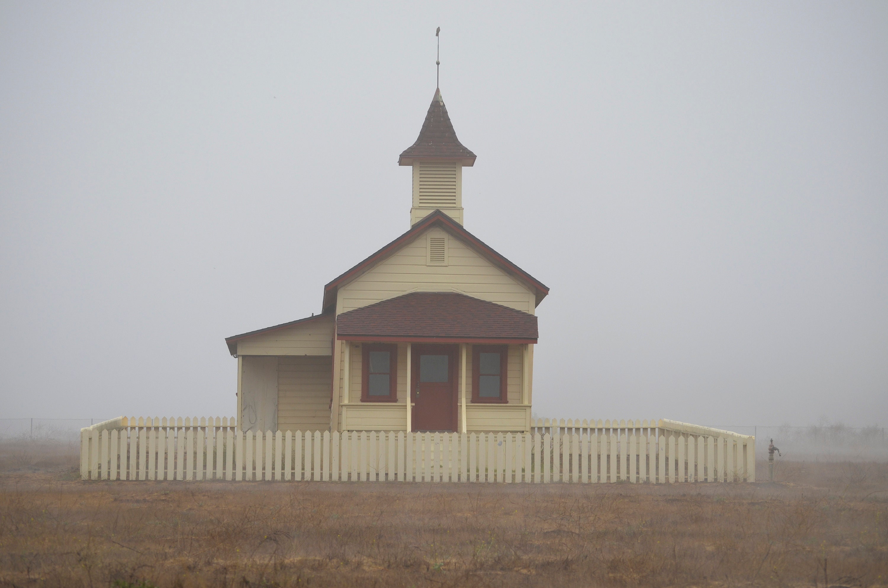 Church in the Midst of Mist - Etsy