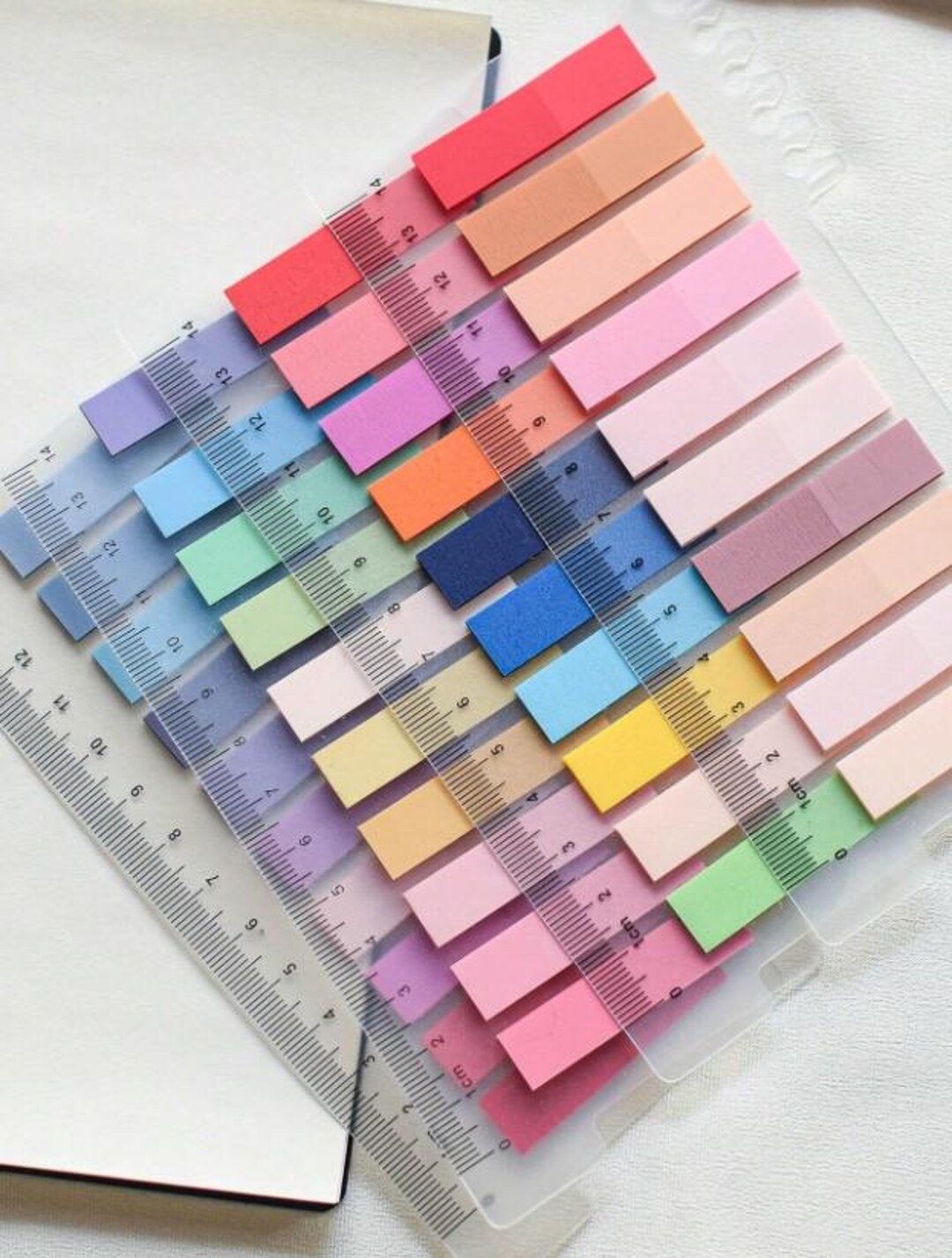 Aesthetic Book Sticky Tab Annotation Notes Stationery Annotation ...