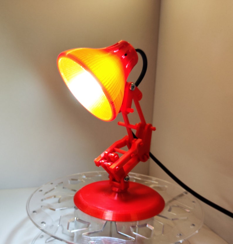 PIXAR LAMP Animated Light Luxo Jr Desk Decor Film Geek Gift - Etsy ...